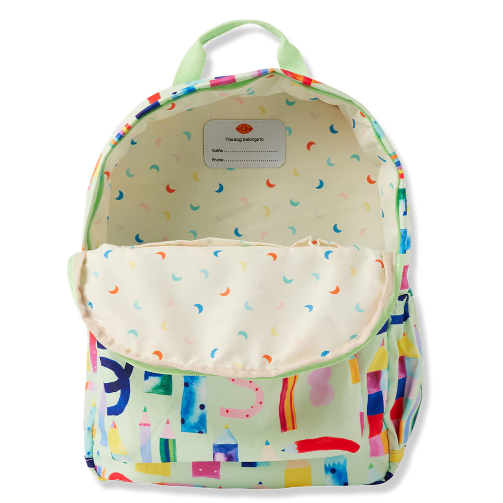 Scribble Squad Kids Backpack 38x30cm (Regular) – Lazy Sunday Lifestyle